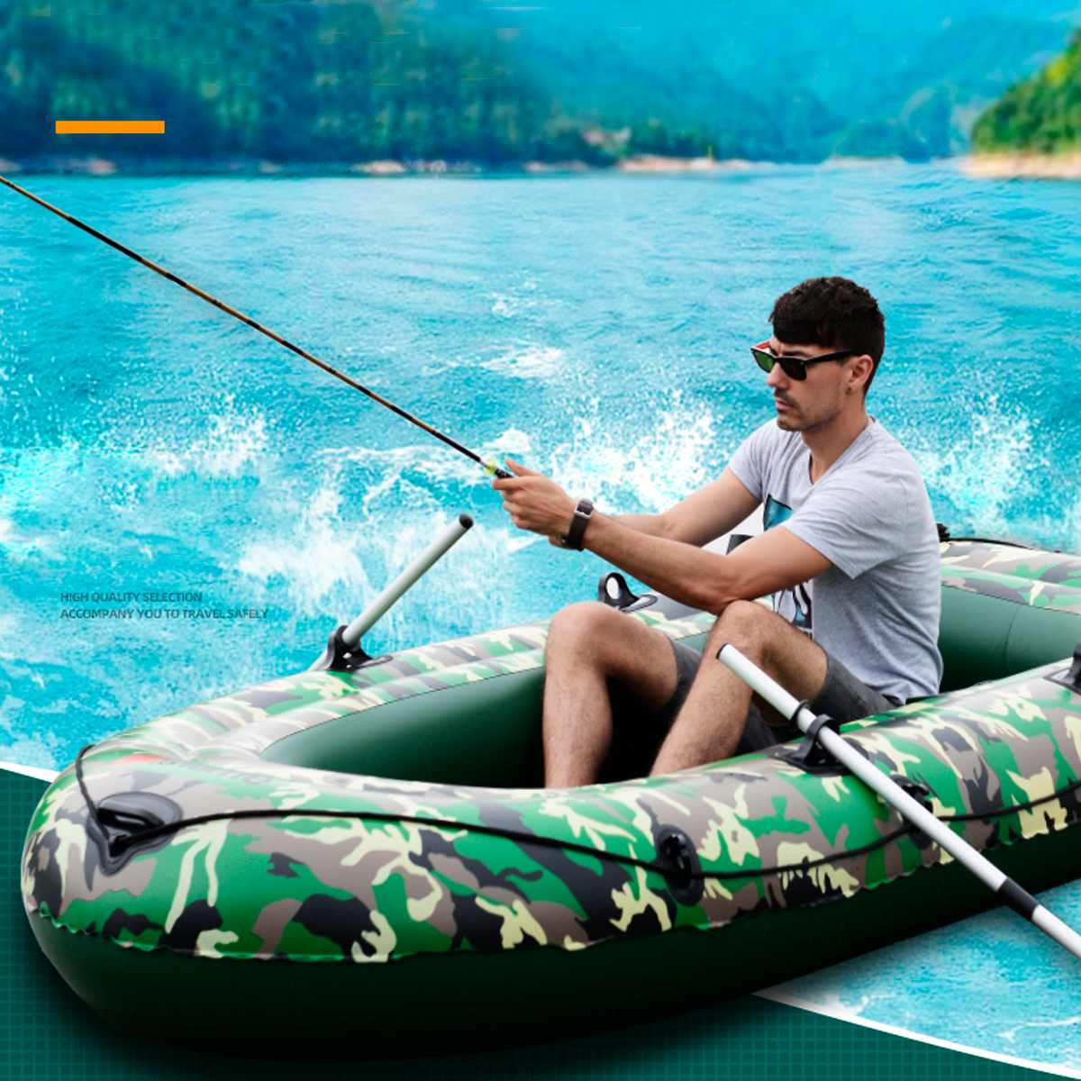 Inflatable Rowing Boat – activityasset